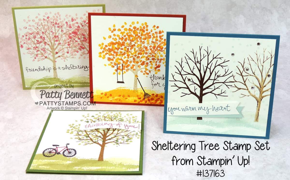 Video Tutorial: How to Stamp the Sheltering Tree set