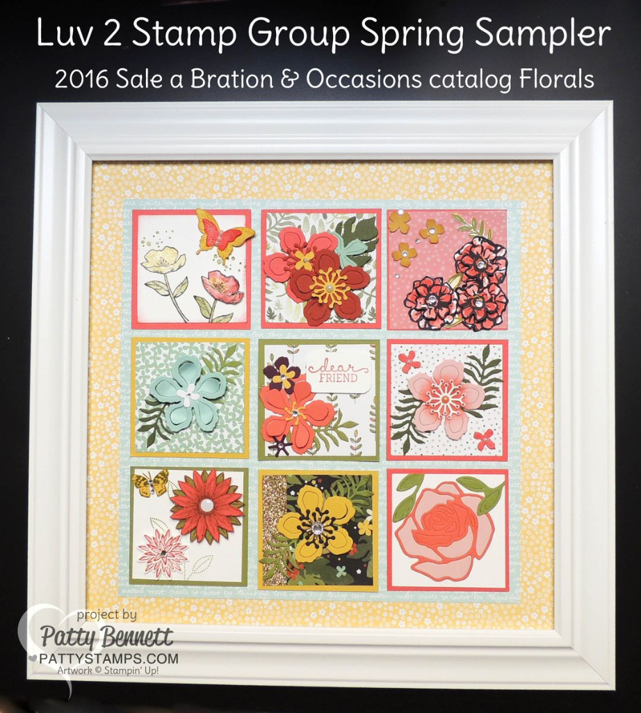 Stampin' UP! Occasions Spring Sampler from the Luv 2 Stamp Group ...