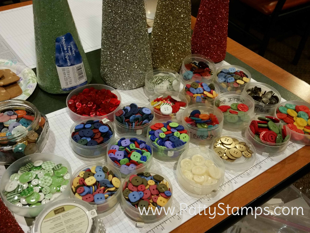 Button Trees - Great Christmas Craft